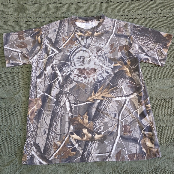 Realtree | Shirts | Realtree Ranger Eskimo Joes Stillwater Mens Camo ...